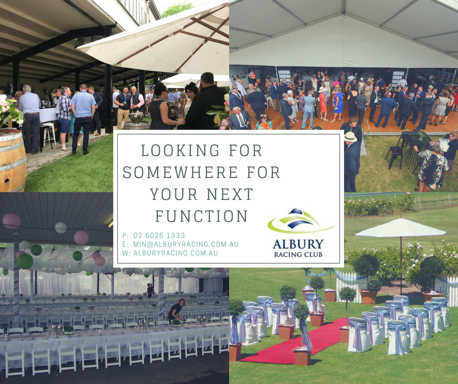 Functions & Events – Albury Racing Club – Country Racing at its Best!